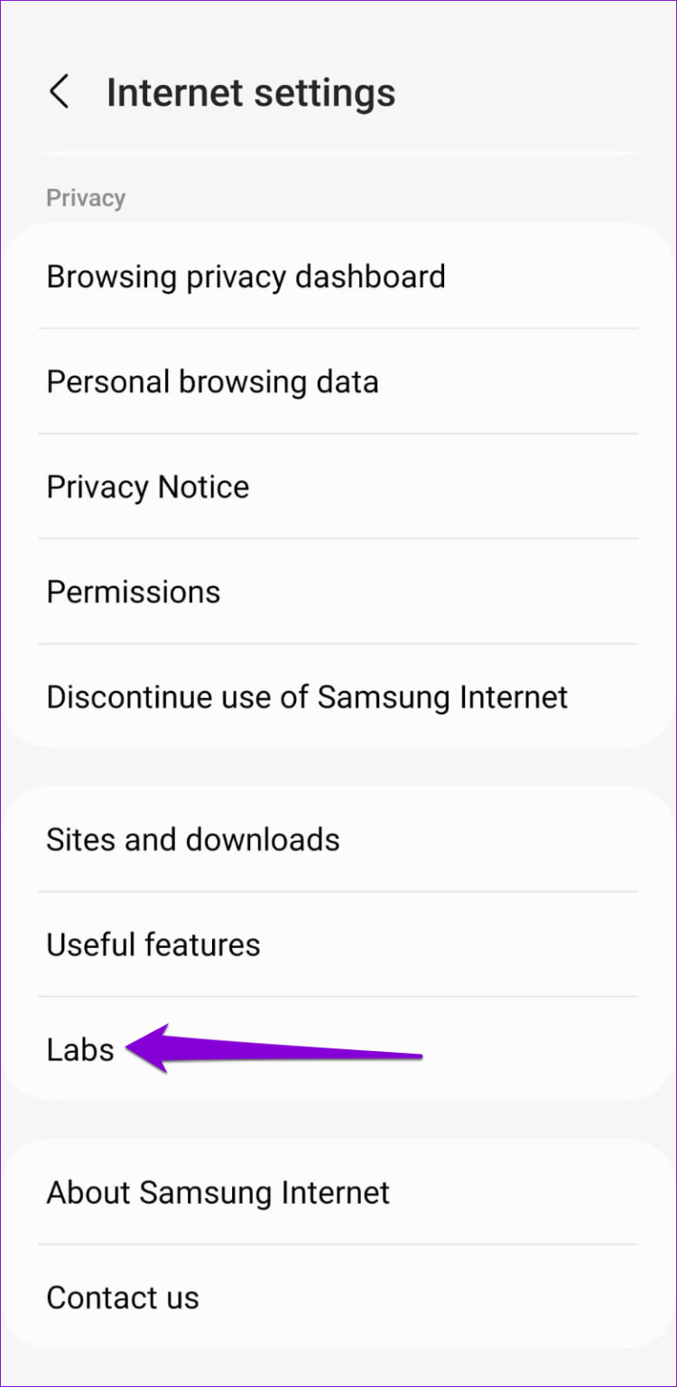 Top 7 Ways to Fix Samsung Internet Browser Not Loading Pages on Android ...