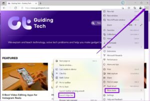How to Use the Edge Bar in Microsoft Edge on Windows 11 - Guiding Tech