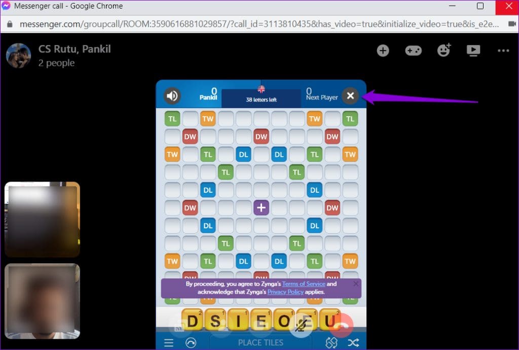 How to Play Games During Messenger Video Calls - Guiding Tech