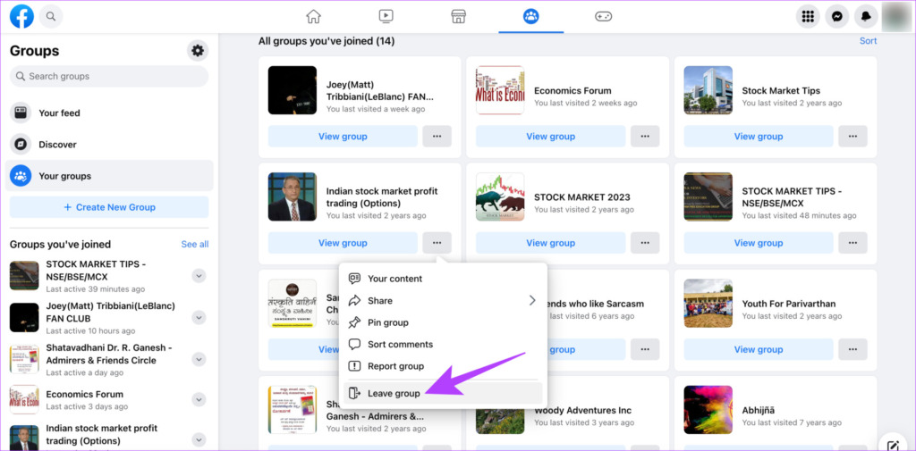 How to Leave a Facebook Group on Mobile or Desktop - Guiding Tech
