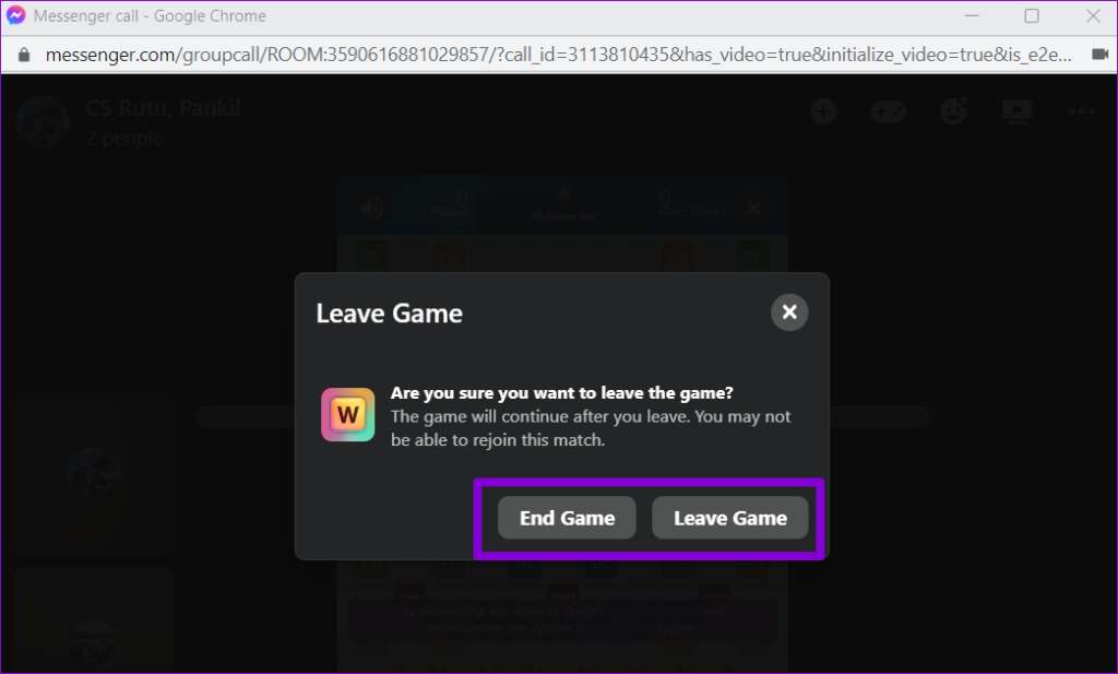 How to Play Games During Messenger Video Calls - Guiding Tech