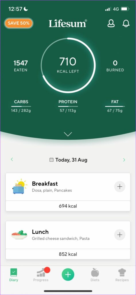 5 Best Free Calorie Counter Apps for iPhone - Guiding Tech