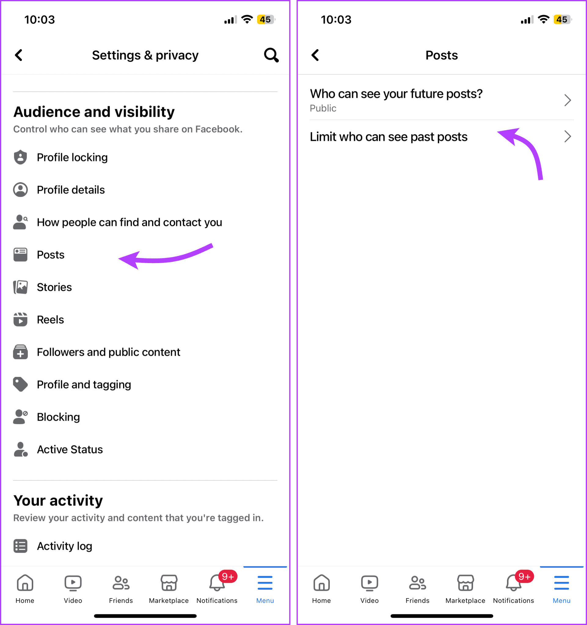 How to Hide All Posts on Facebook From Public or Friends - Guiding Tech