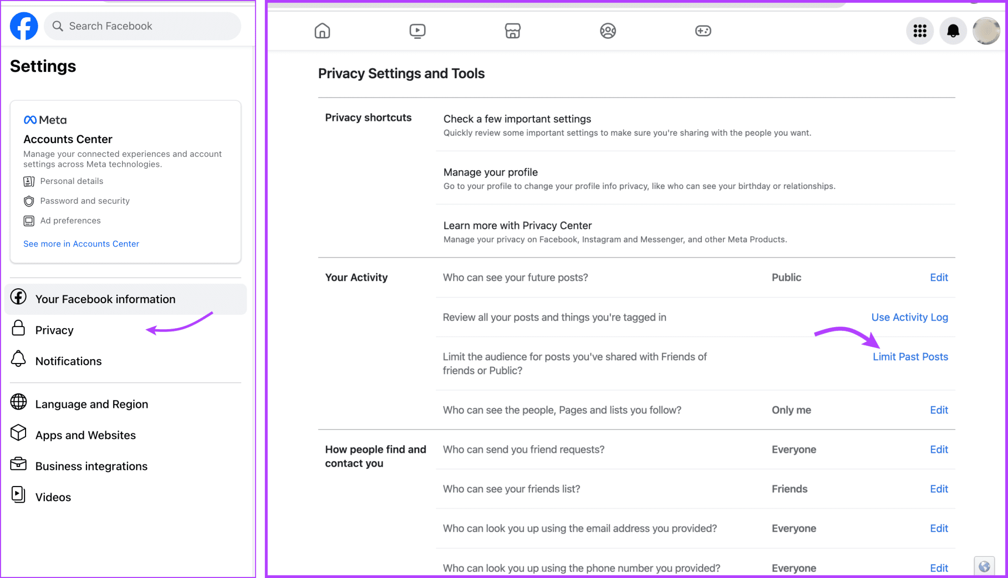 How to Hide All Posts on Facebook From Public or Friends - Guiding Tech