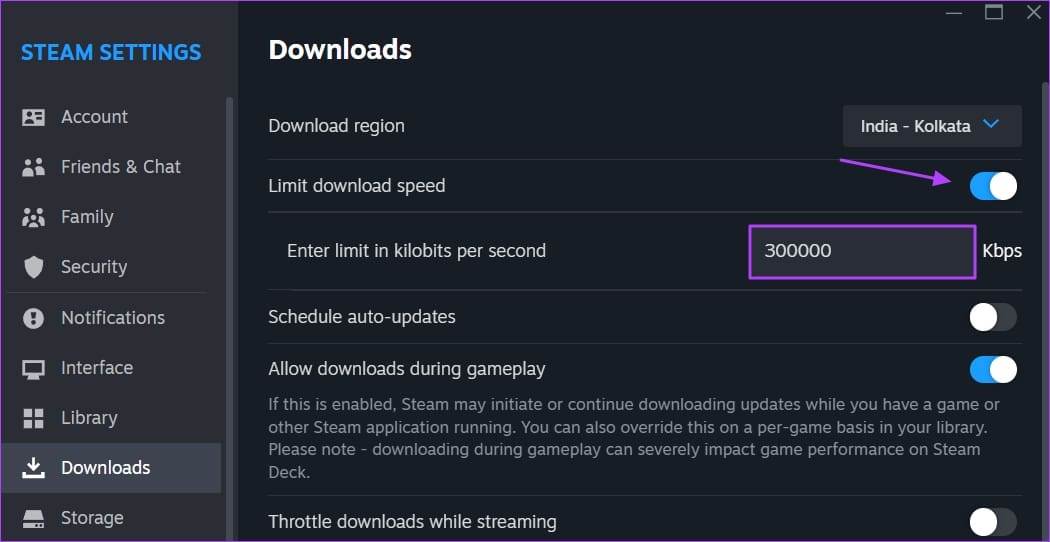 How to Make Steam Downloads Faster in Windows 11 - Guiding Tech