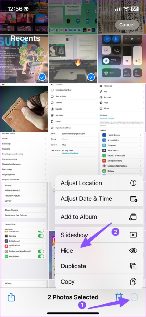 3 Ways to Lock Photos with Face ID on iPhone and iPad - Guiding Tech