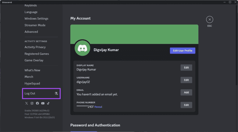 How to Log Out of Discord on Desktop and Mobile - Guiding Tech