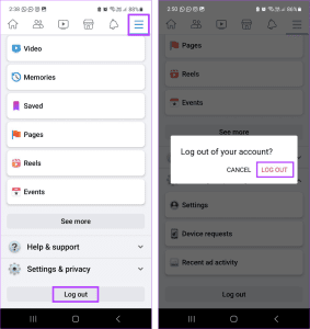 How to Log Out of Facebook and Messenger on All Devices - Guiding Tech