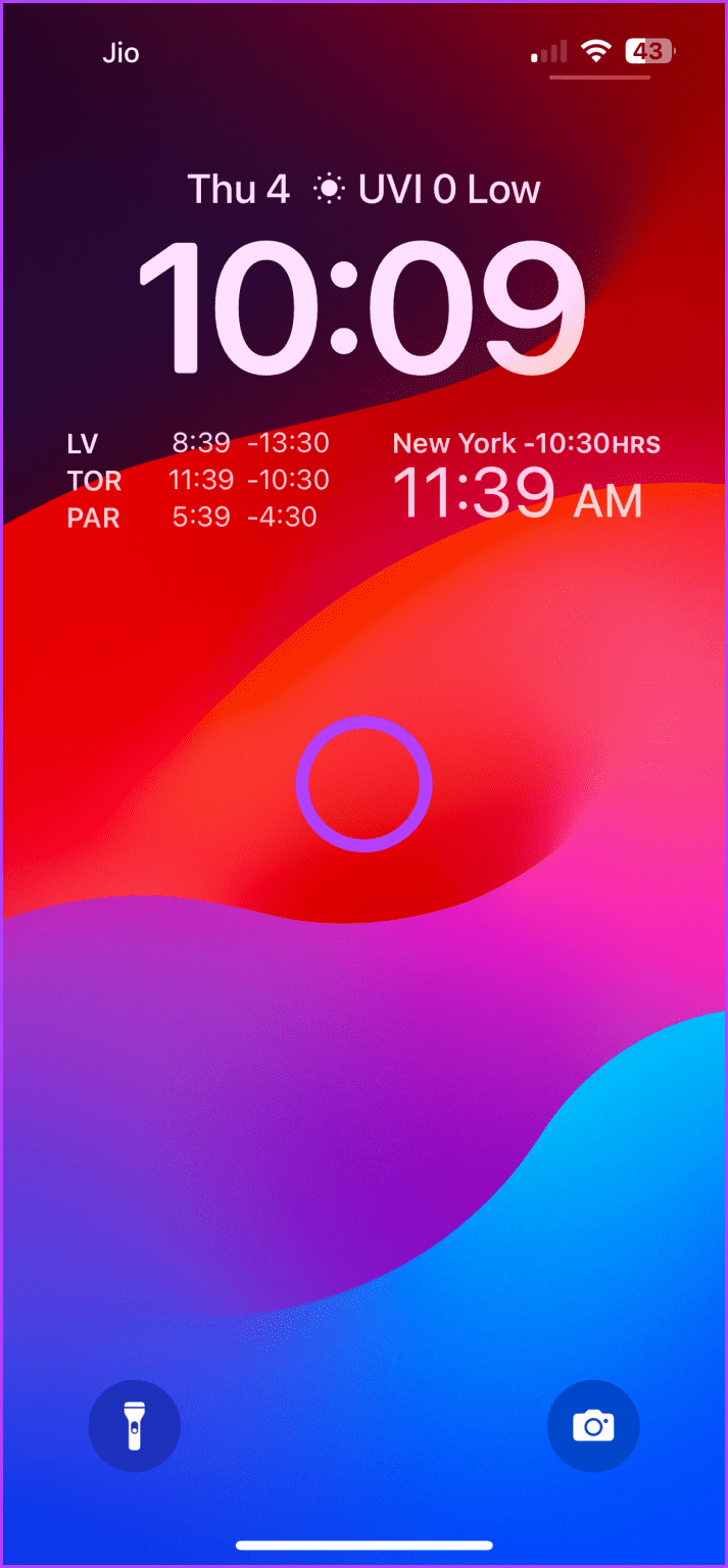 4 Ways to Add and Customize Clock on iPhone Lock Screen - Guiding Tech