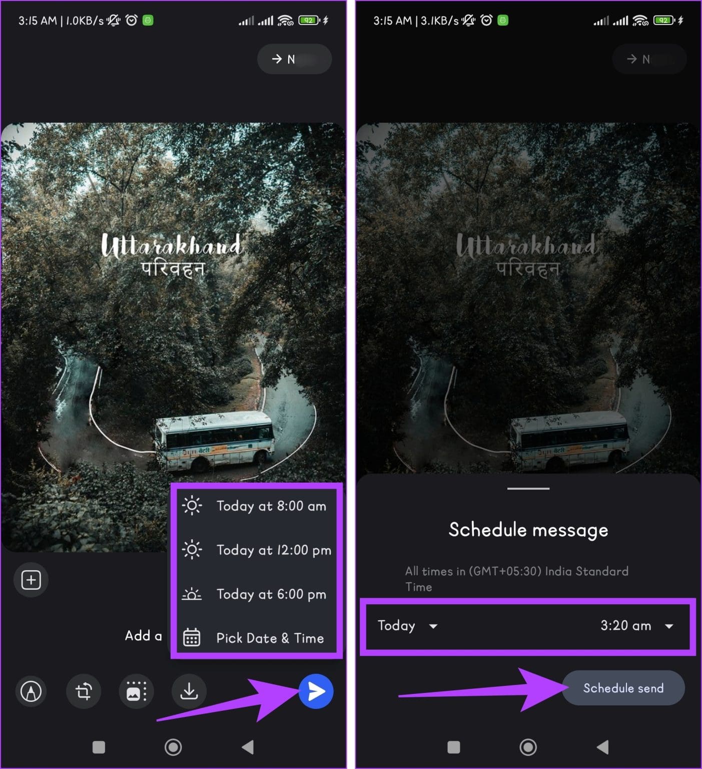 How to Schedule Messages on the Signal App - Guiding Tech