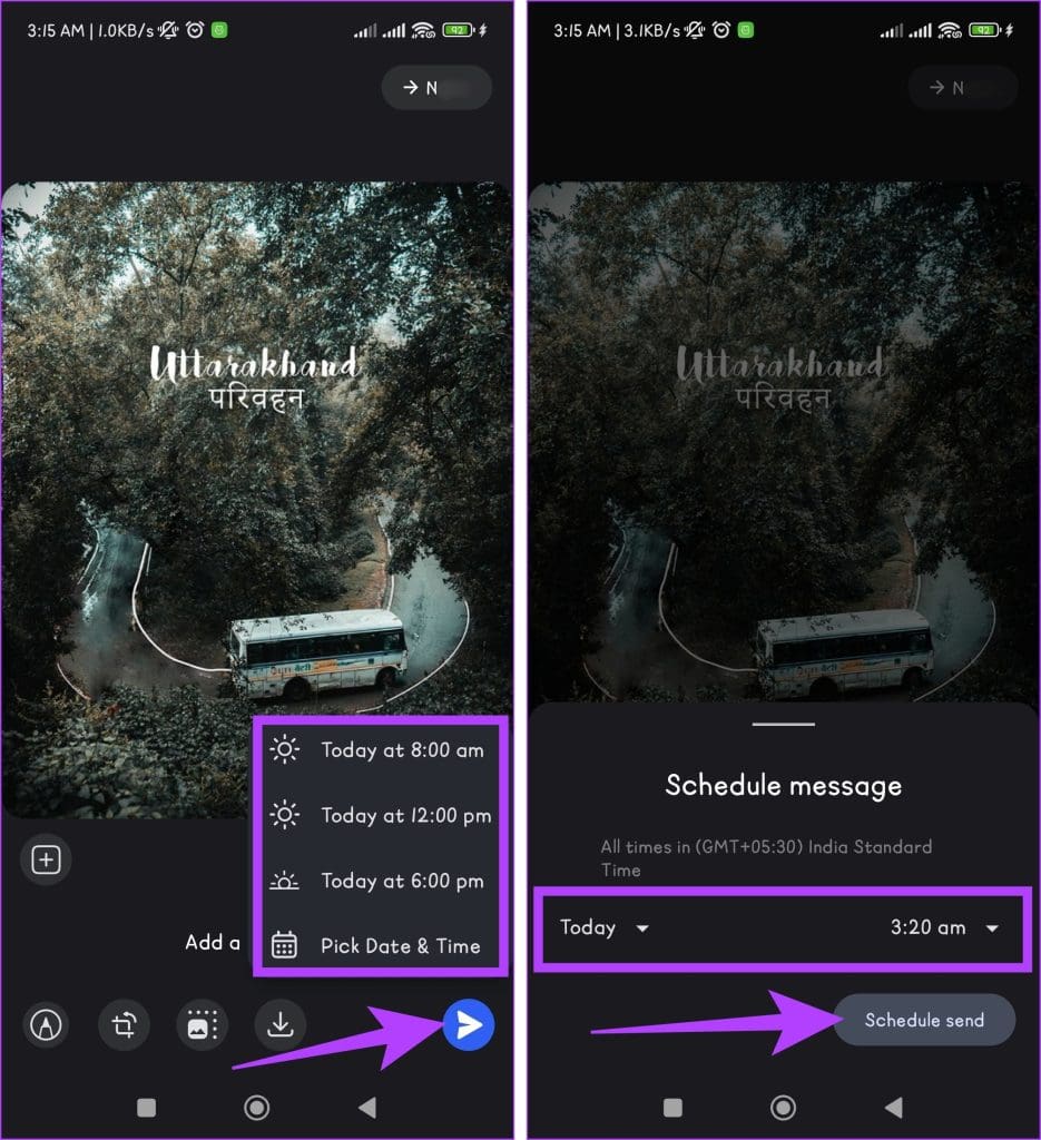 How to Schedule Messages on the Signal App - Guiding Tech