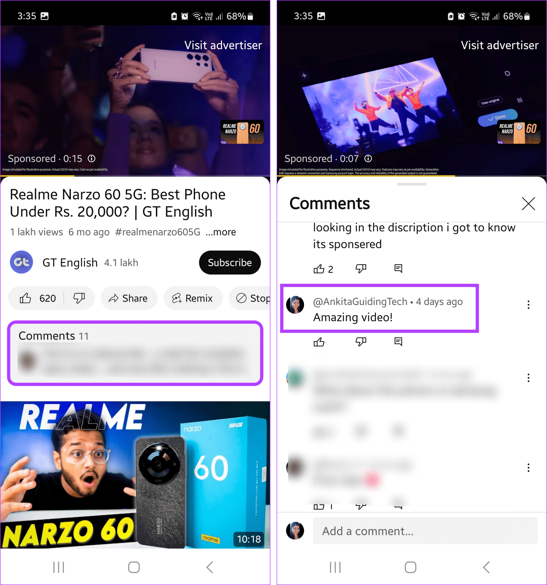 How to Search for Comments on YouTube - Guiding Tech