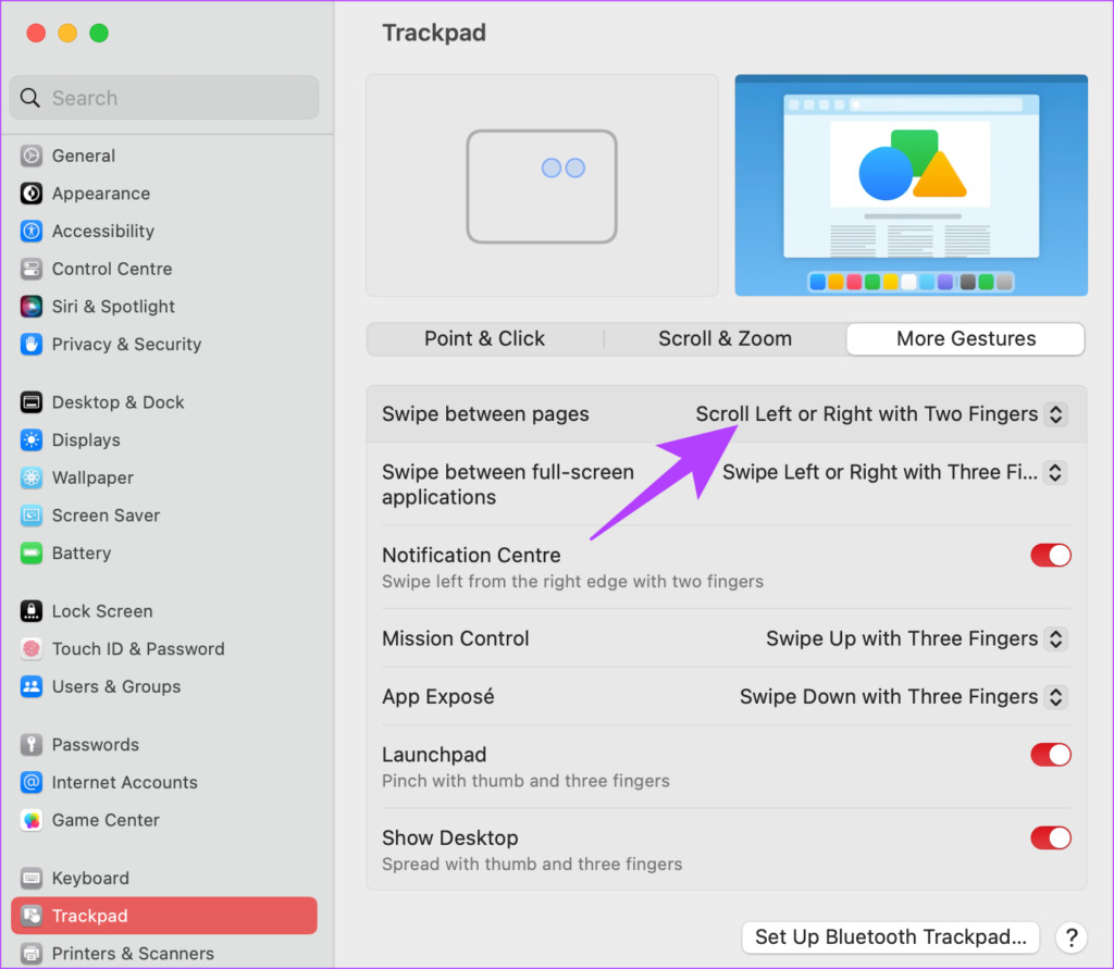 3 Ways to Fix Trackpad Gestures Not Working on Mac - Guiding Tech