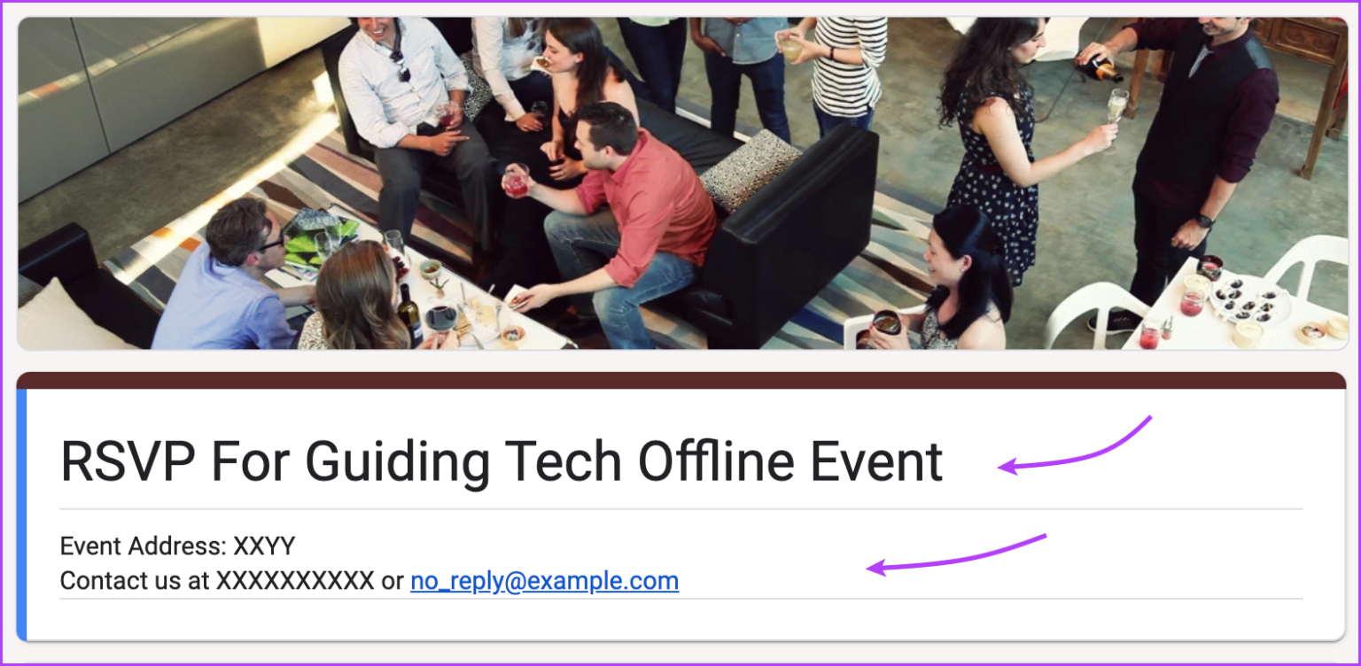 How to Create an RSVP Form Using Google Forms - Guiding Tech