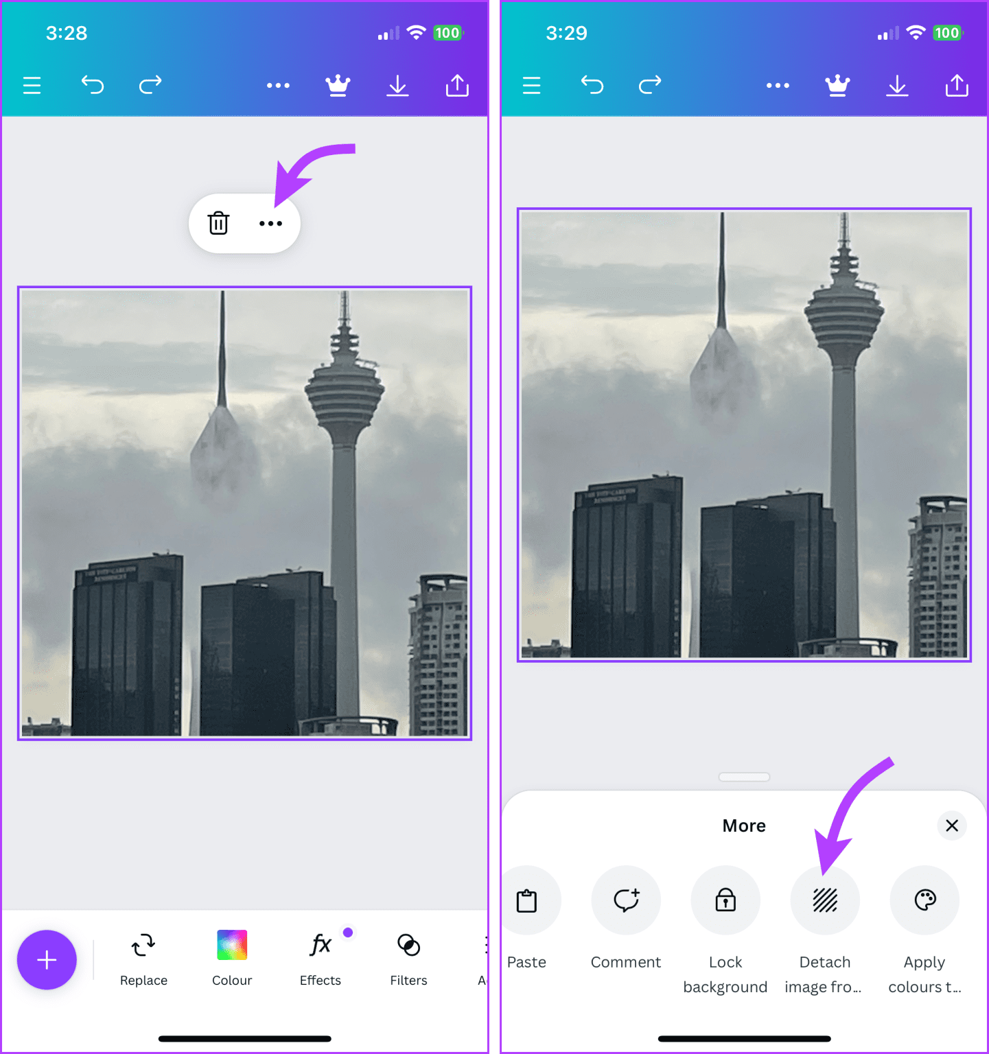 How to Combine Landscape and Portrait Images in Instagram Albums