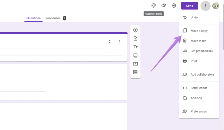3 Ways to Share Google Forms With Others - Guiding Tech