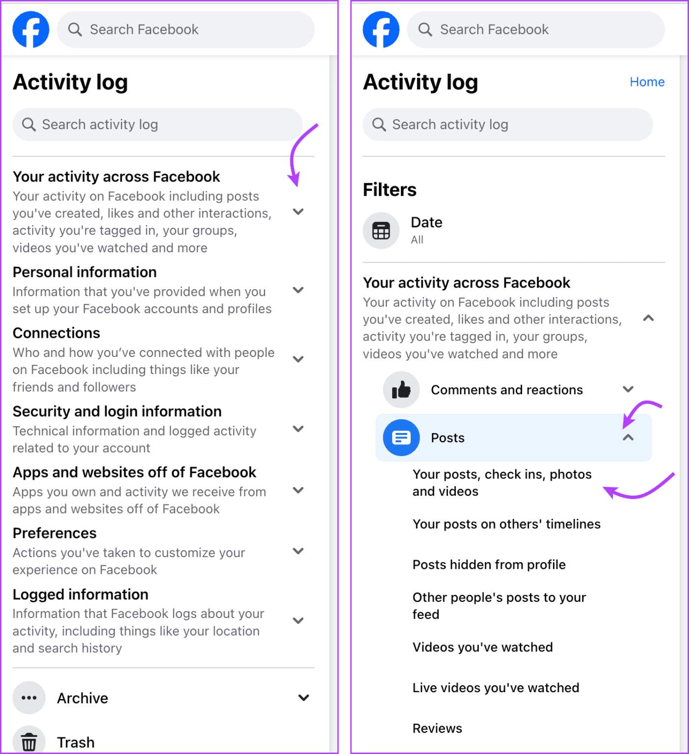 How to Hide All Posts on Facebook From Public or Friends - Guiding Tech