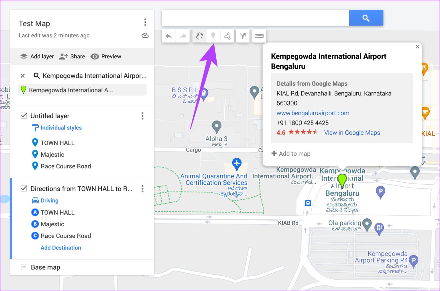 How to Share Custom Route or Directions on Google Maps For PC and ...