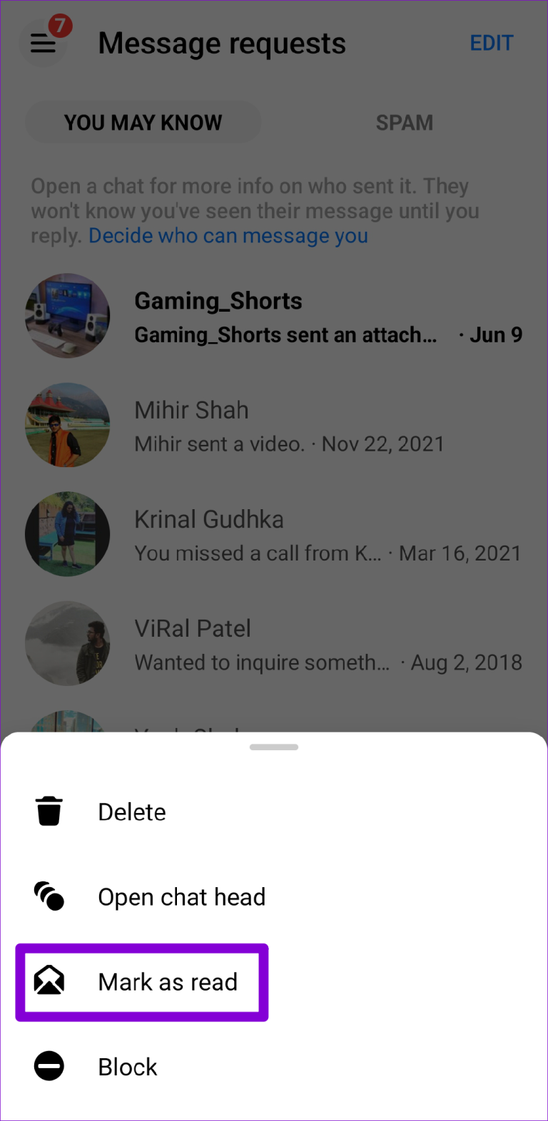 5 Ways to Fix Facebook Messenger Notification Won’t Go Away - Guiding Tech
