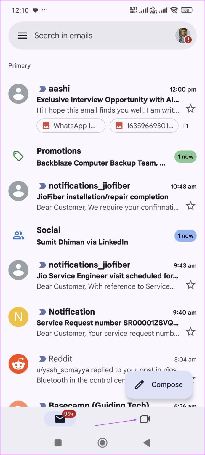 5 Ways to Fix Google Meet Video Not Working on Android - Guiding Tech