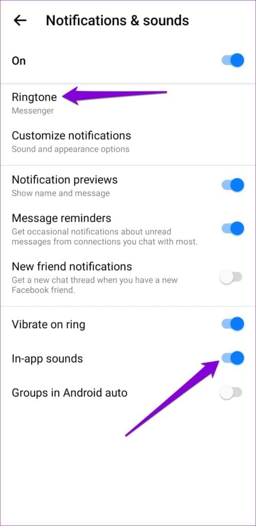Top 7 Ways to Fix Facebook Messenger Notification Sound Not Working ...