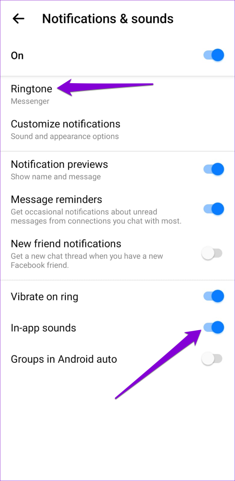 Top 7 Ways to Fix Facebook Messenger Notification Sound Not Working ...