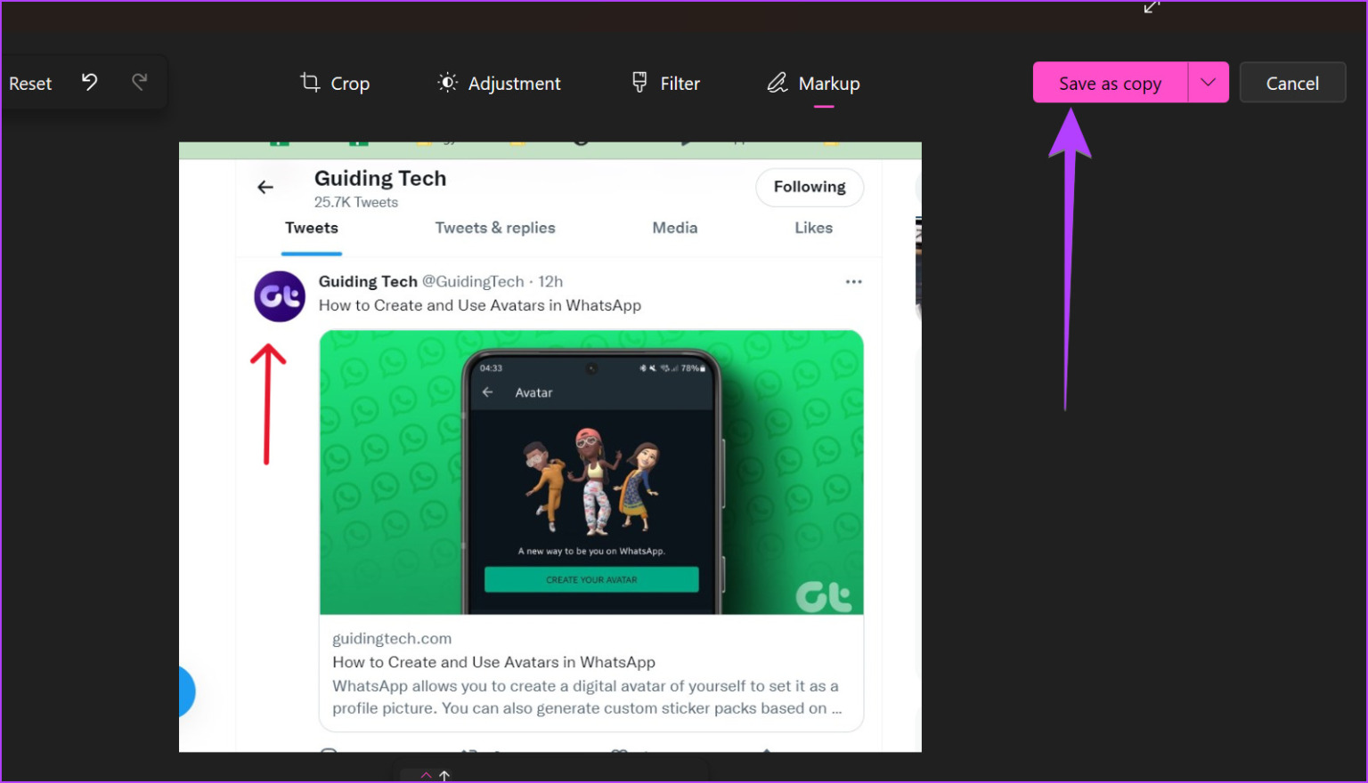 4 Ways to Add Arrows or Text to Photos on Windows - Guiding Tech