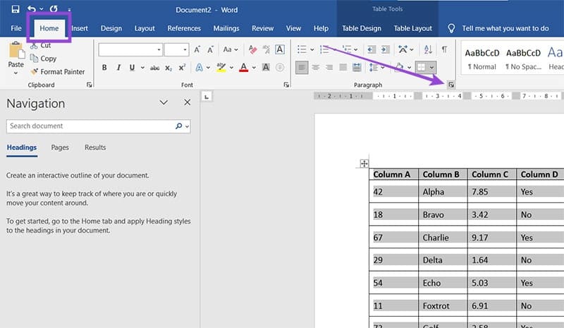 Microsoft Word Table Goes Off Page – How to Fix - Guiding Tech