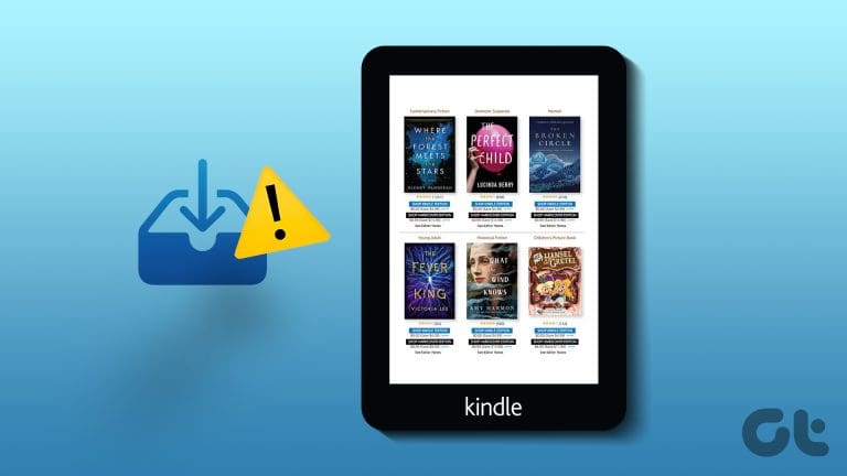 3 Fixes for Amazon Kindle Not Showing Book Covers - Guiding Tech