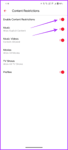 How to Allow or Turn off Explicit Content on Apple Music - Guiding Tech