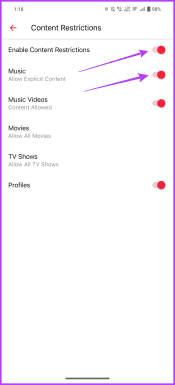 How to Allow or Turn off Explicit Content on Apple Music - Guiding Tech