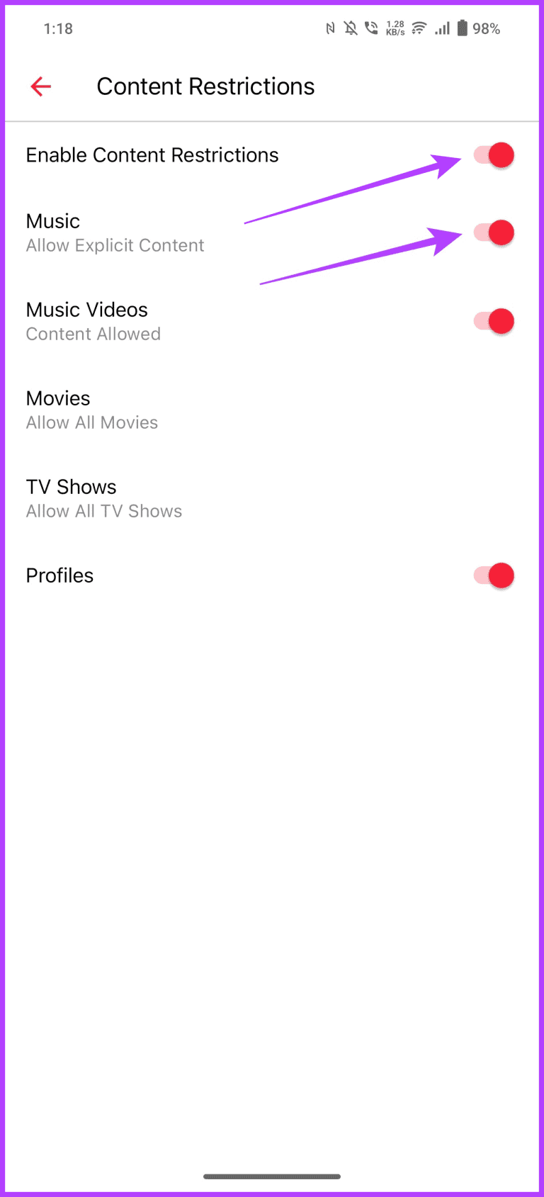 How to Allow or Turn off Explicit Content on Apple Music - Guiding Tech