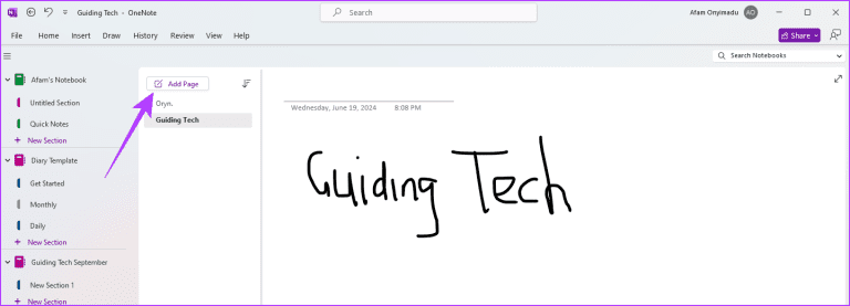 How to Use Handwriting Recognition in Microsoft OneNote