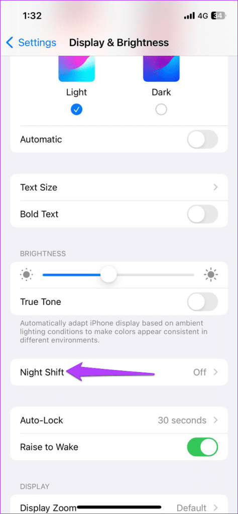 3 Ways to Fix Auto Brightness Not Working on iPhone - Guiding Tech