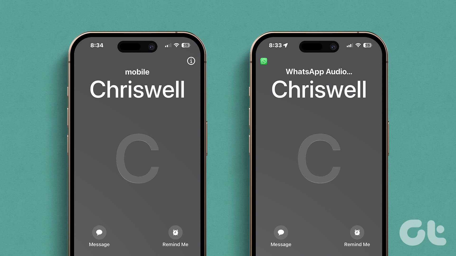 Normal Call vs. WhatsApp Call: What's the Difference? - Guiding Tech