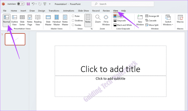 How to Create and Add Watermark in PowerPoint Slides - Guiding Tech