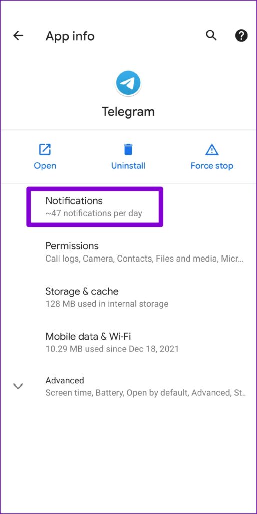 Top 7 Ways to Fix Telegram Notifications Not Working on Android ...