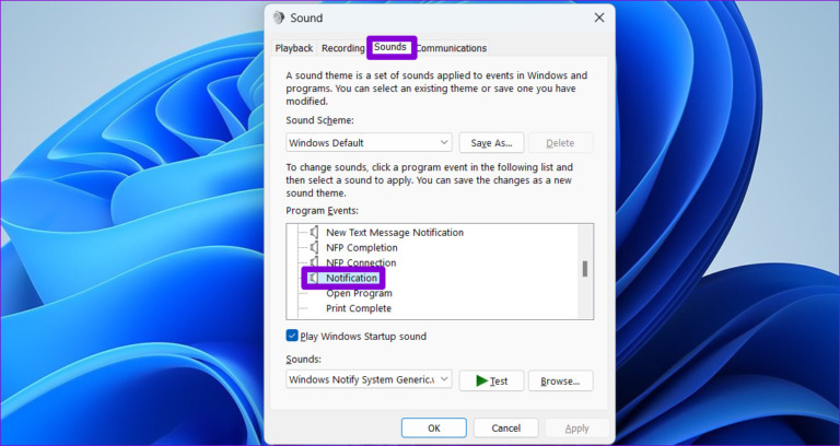 How to Change or Disable Notification Sounds in Windows 11 - Guiding Tech