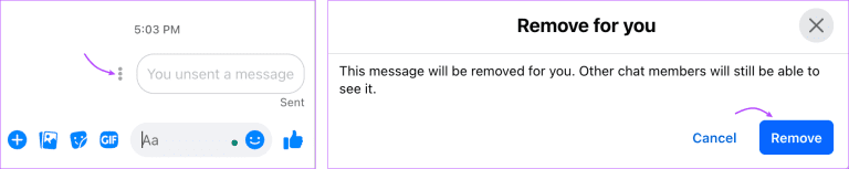 How to Delete Old Messages on Messenger From Both Sides
