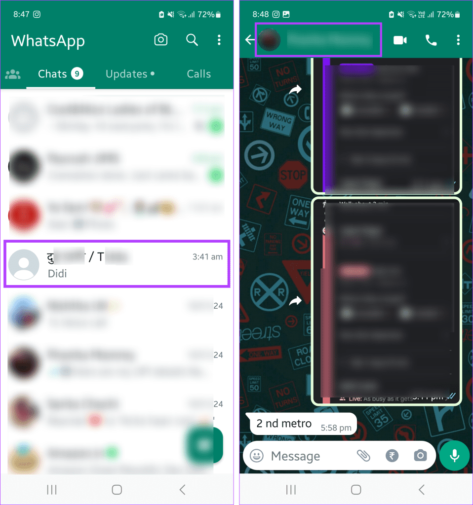 How to See First Message on WhatsApp Without Scrolling - Guiding Tech
