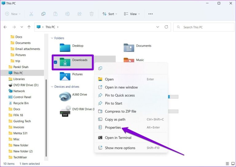 How to Change Default Download Location on Windows 11 - Guiding Tech