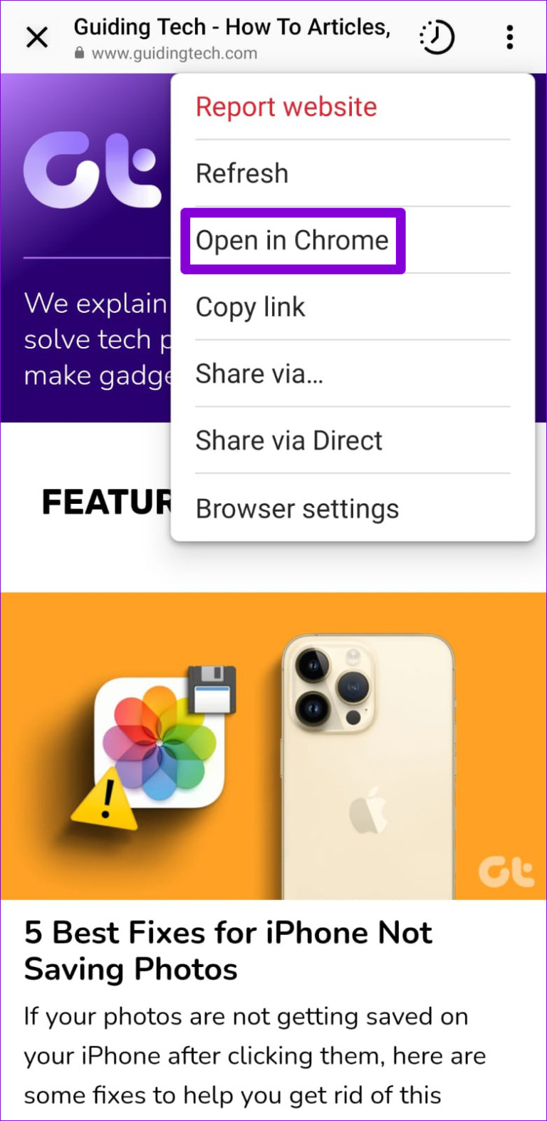 How to Fix Instagram Links Not Working (iPhone and Android)