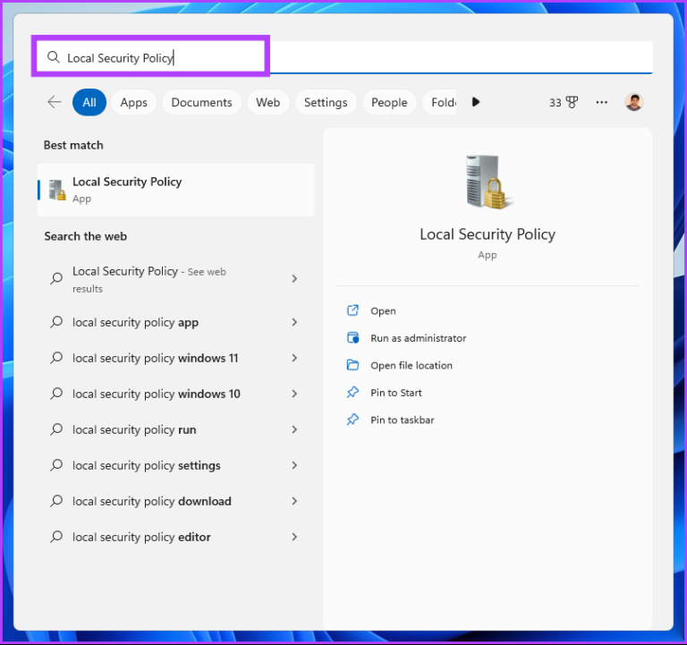 8 Ways to Open Local Security Policy in Windows 10 and 11 2025