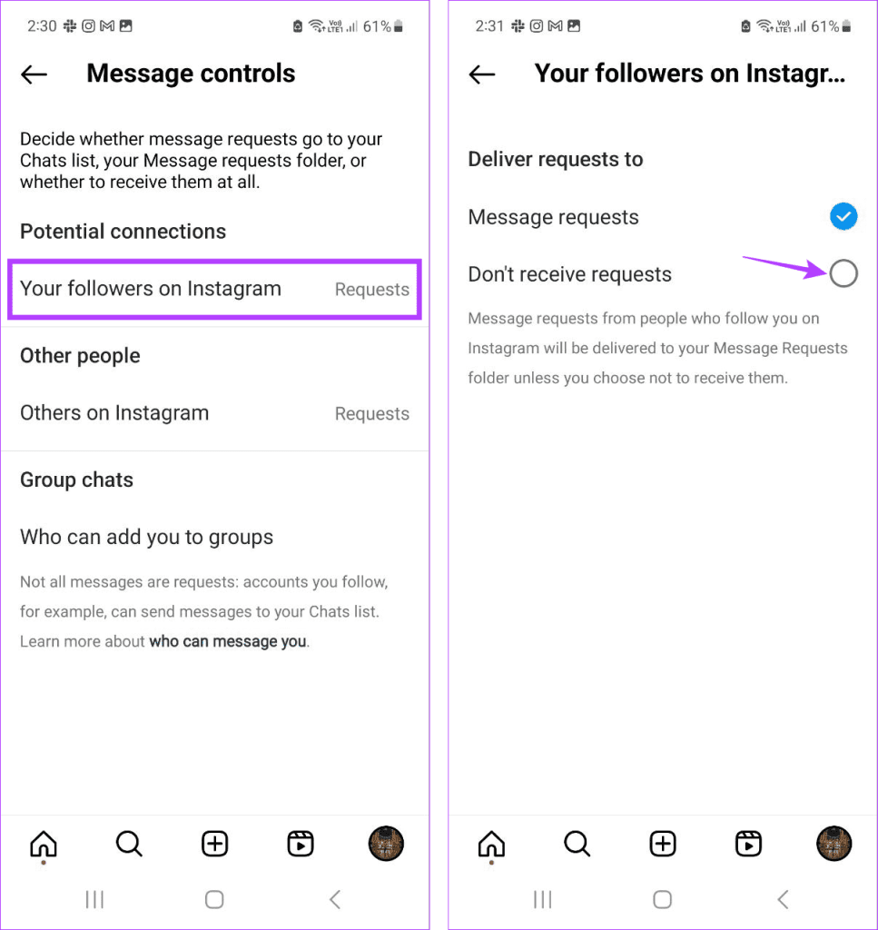 How to Stop Receiving Direct Messages on Instagram Without Blocking ...