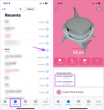 How to Check Call Duration on iPhone and Android - Guiding Tech