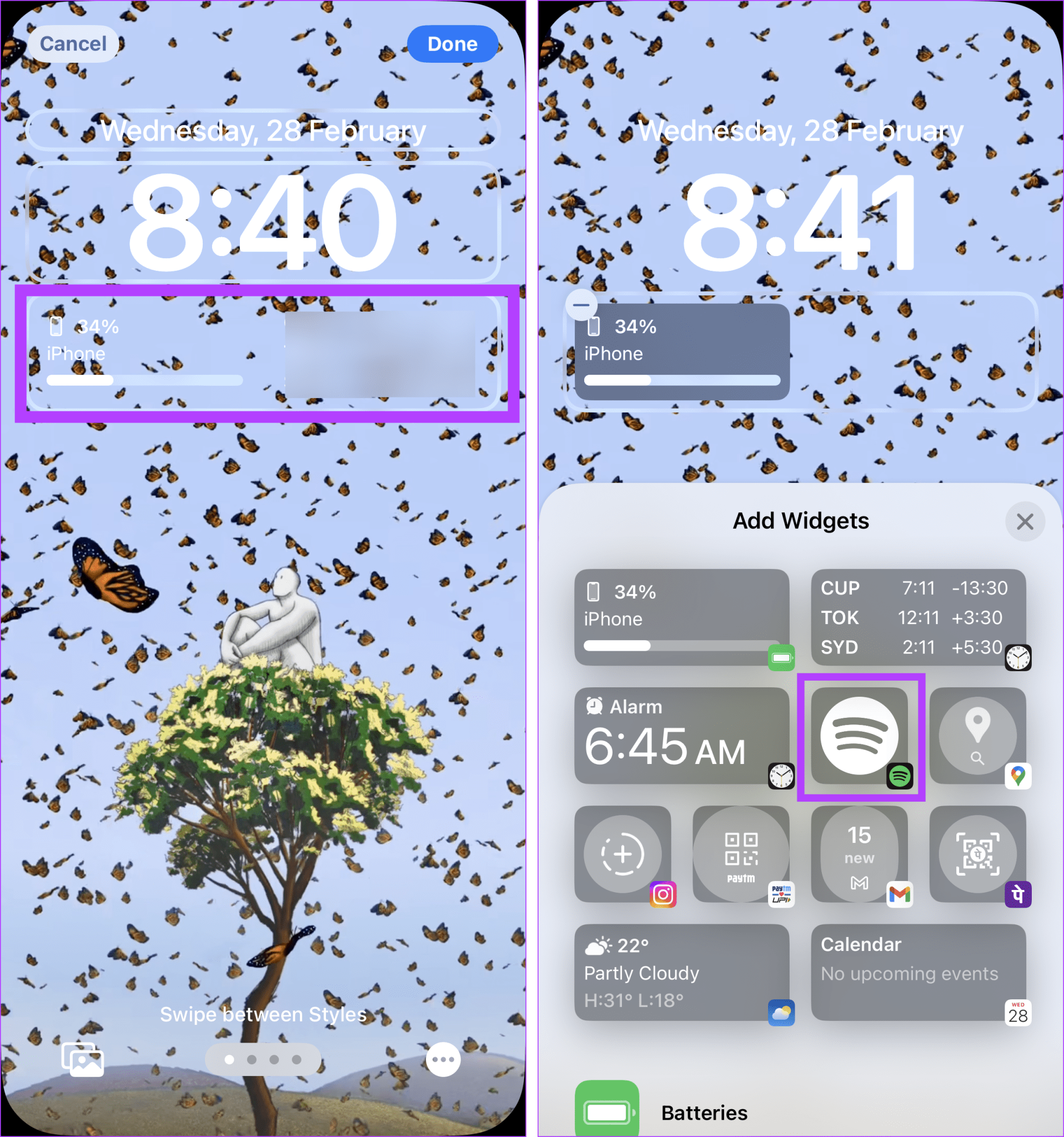 How to Remove Widgets From iPhone Lock Screen - Guiding Tech
