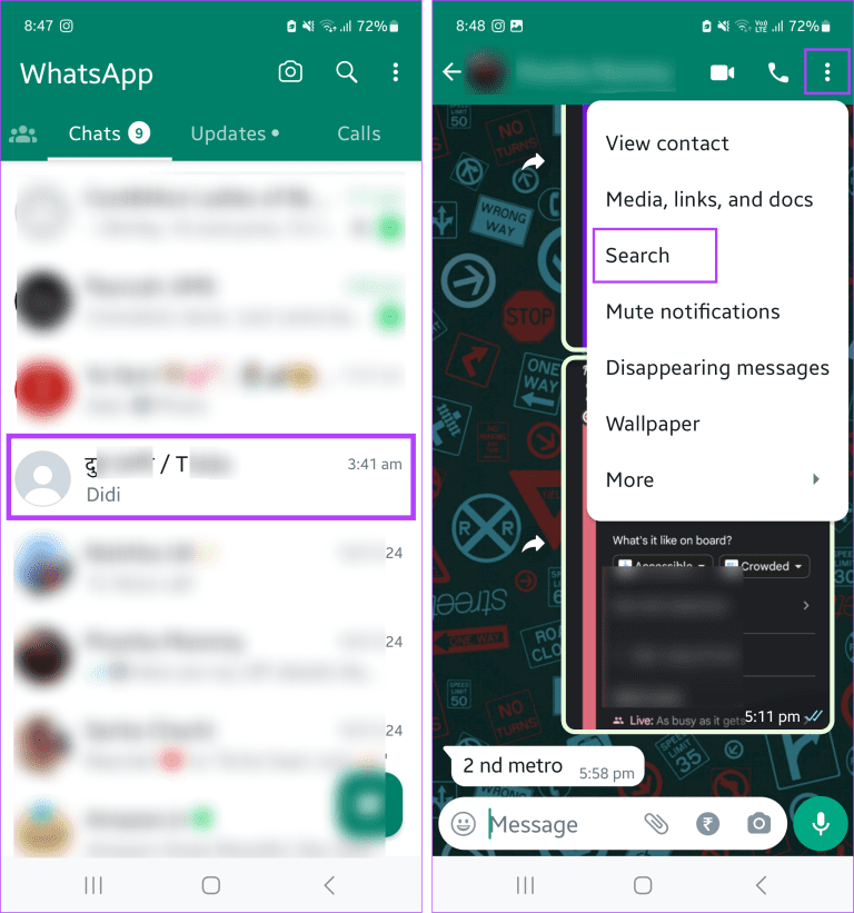 How to Search for Messages on WhatsApp - Guiding Tech