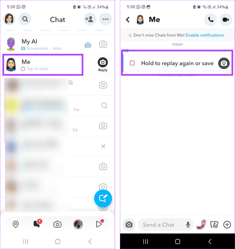 How to Reopen or Replay Snaps on Snapchat - Guiding Tech