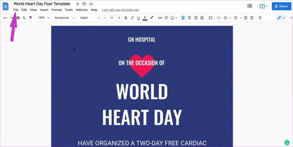 2 Ways to Convert Google Docs Document to JPEG - Guiding Tech