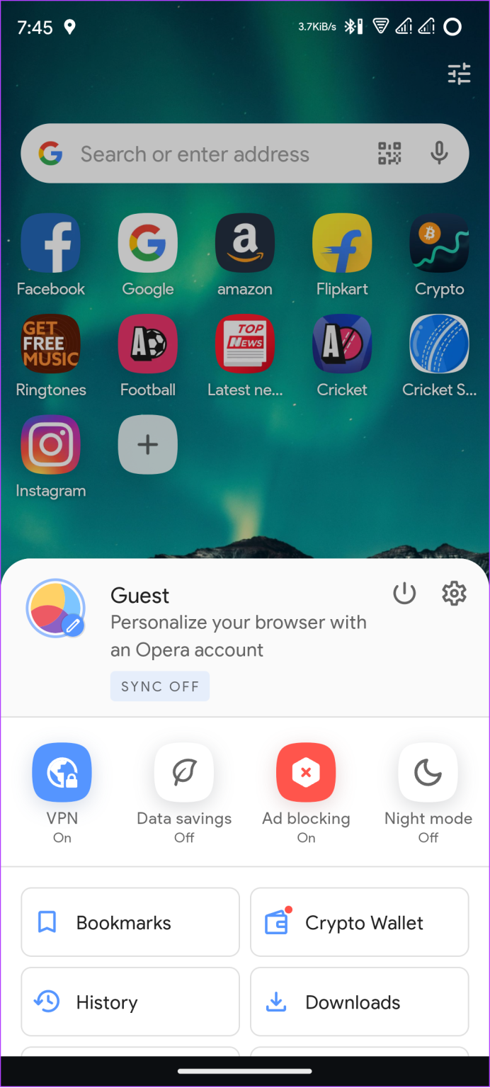 6 Best Browsers With Built-in VPN for Android - Guiding Tech